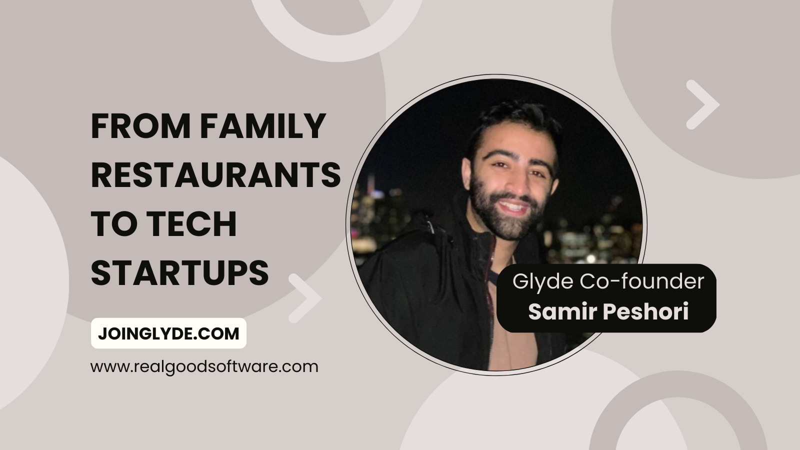 From Family Restaurants to Tech Startups: The Journey of Glyde's Co-Founder, Samir Peshori ...