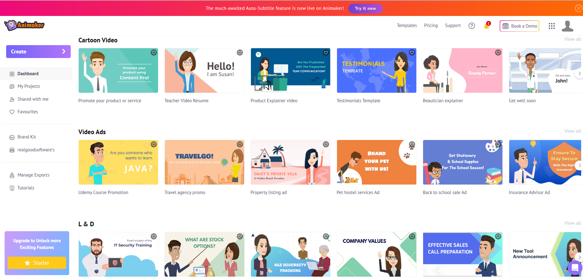 Top 4 Unmissable Insights from Our In-Depth Animaker Review - Real.Good ...